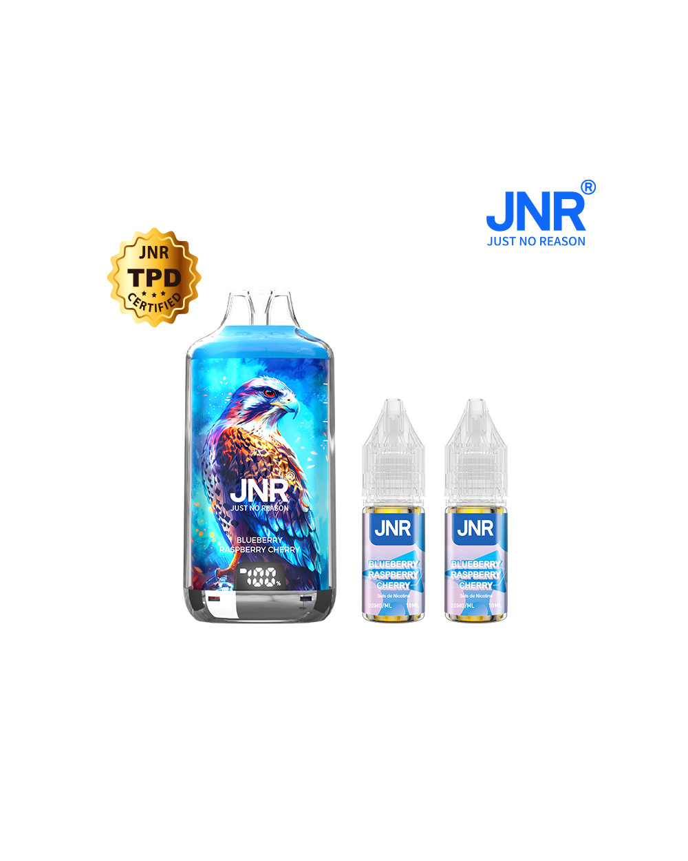 Blueberry Raspberry Cherry 28000 puffs- FALCON X